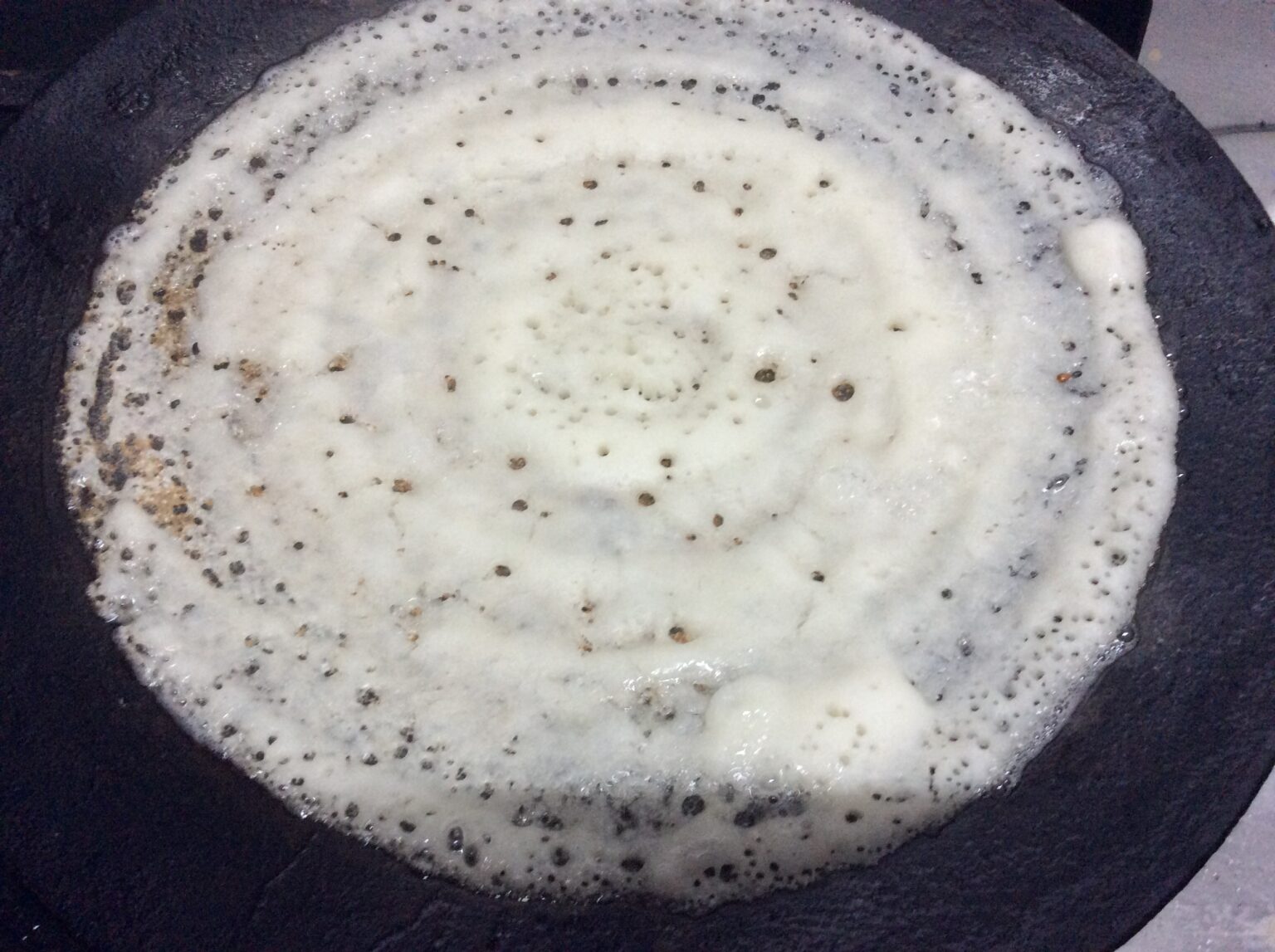 Instant crispy dosa using cooked Rice » Padmas Navaruchi